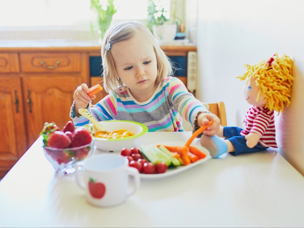 ¿Qué pasa si un niño no come frutas y verduras?