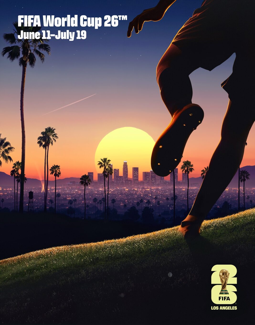 Los Angeles official poster for FIFA World Cup 2026