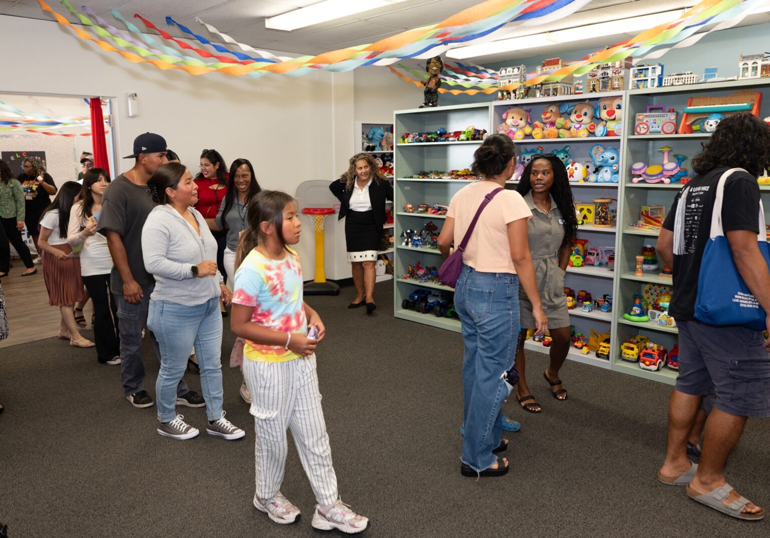 Programa de préstamos de juguetes en el condado de Los Ángeles